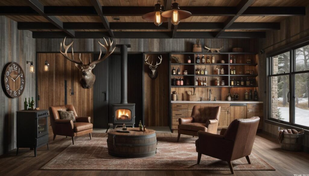 Easy Ways to Impress with Rustic Man Cave Wall Decor - Rendair Blog