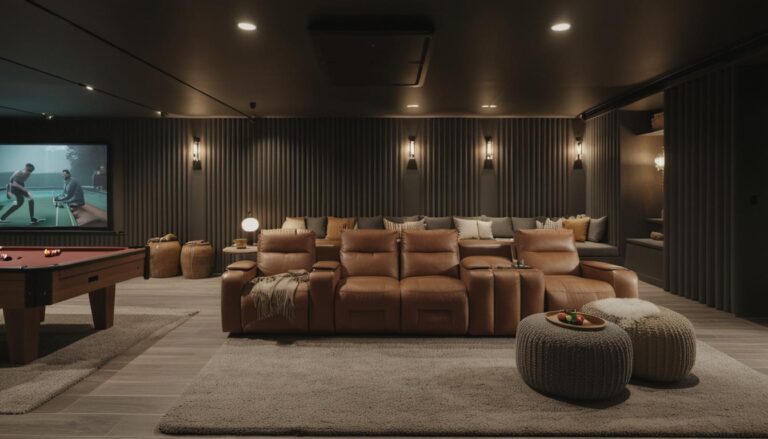 How to Create Your Ultimate Basement Entertainment Room - Rendair Blog